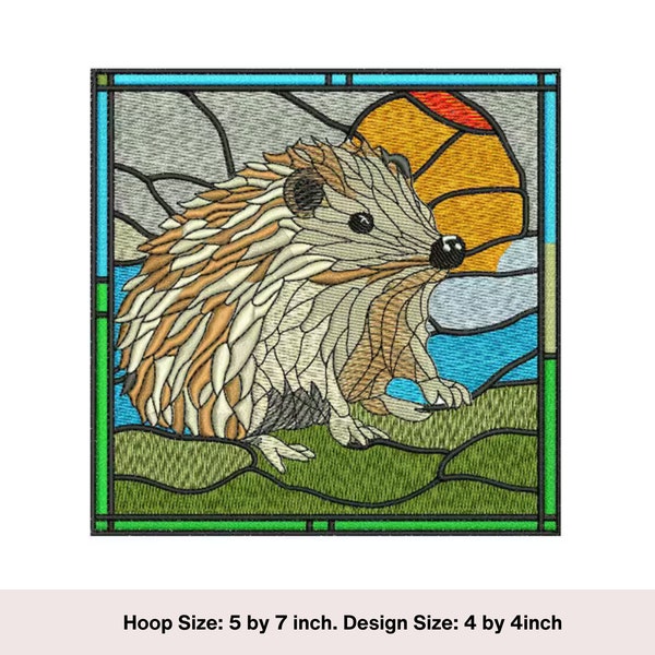 Stained Glass Machine Embroidery Designs - Etsy