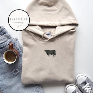 Black Angus Cow Embroidery Design: Farm Animal (digital Download) - Etsy