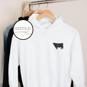 Black Angus Cow Embroidery Design: Farm Animal (digital Download) - Etsy