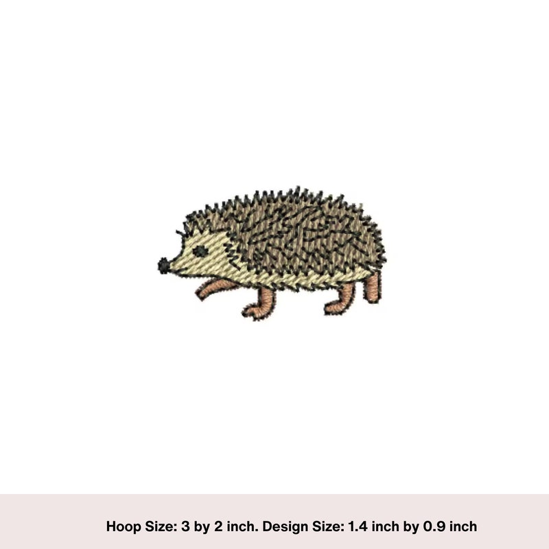 Hedgehog Embroidery - Etsy