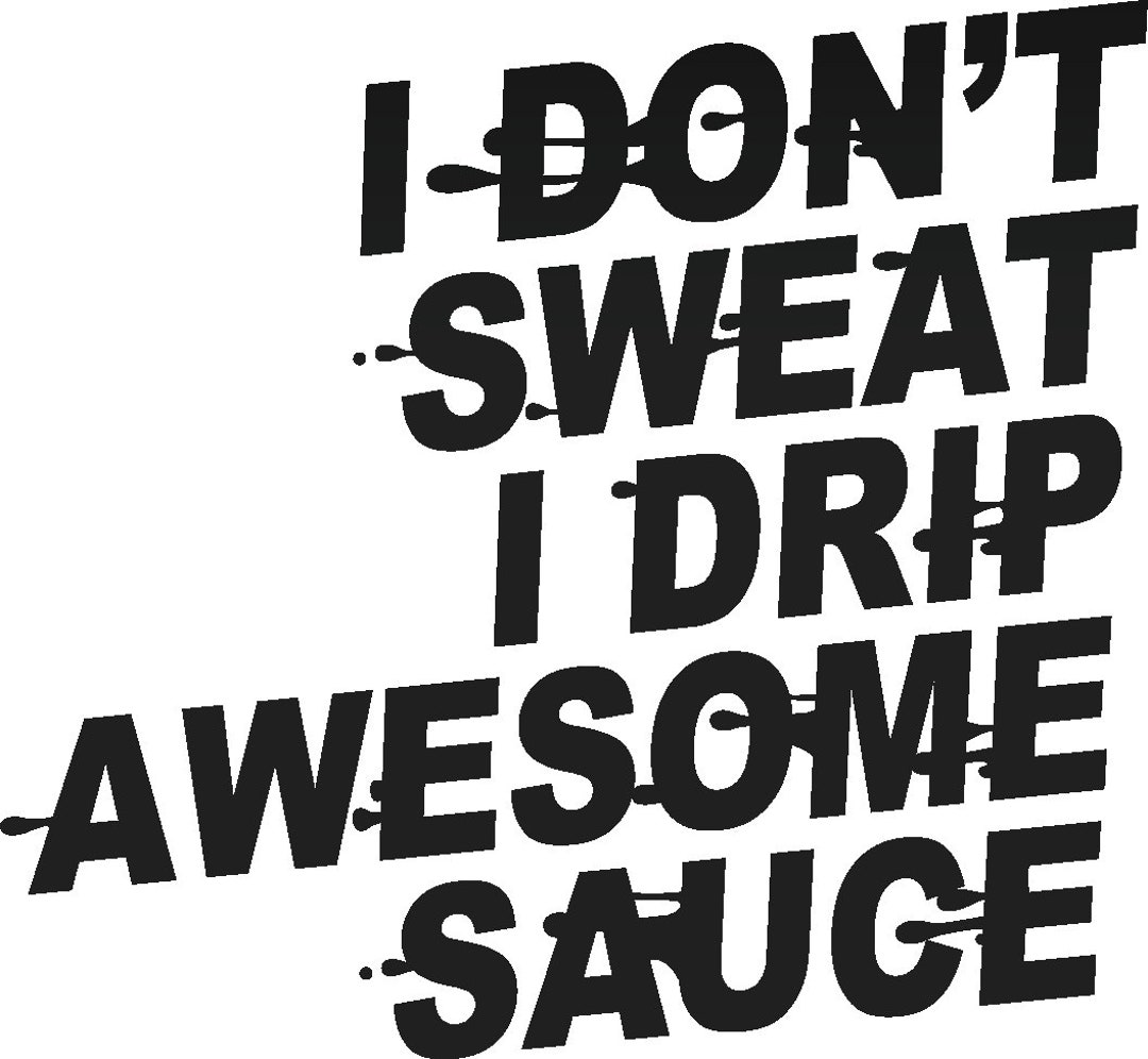 Awesome Sauce Svg Etsy