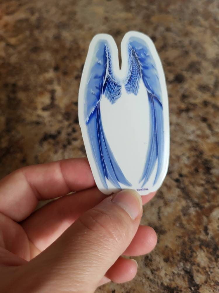 Angel Wings Sticker - Etsy