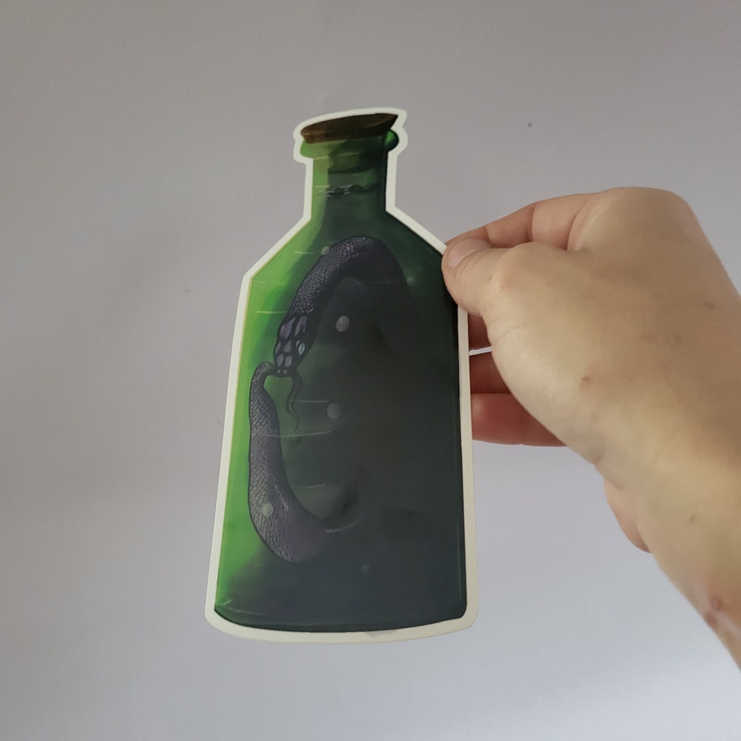 Snake Oil Vinyl Sticker - Etsy