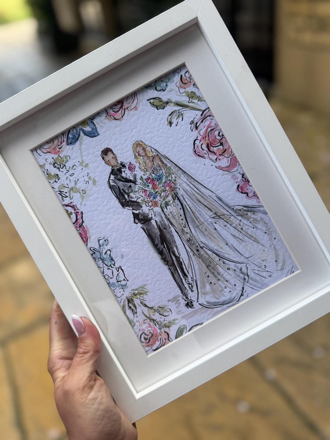 Live Illustrations, Live Portrait Event Drawing, Wedding Favours, Event ...
