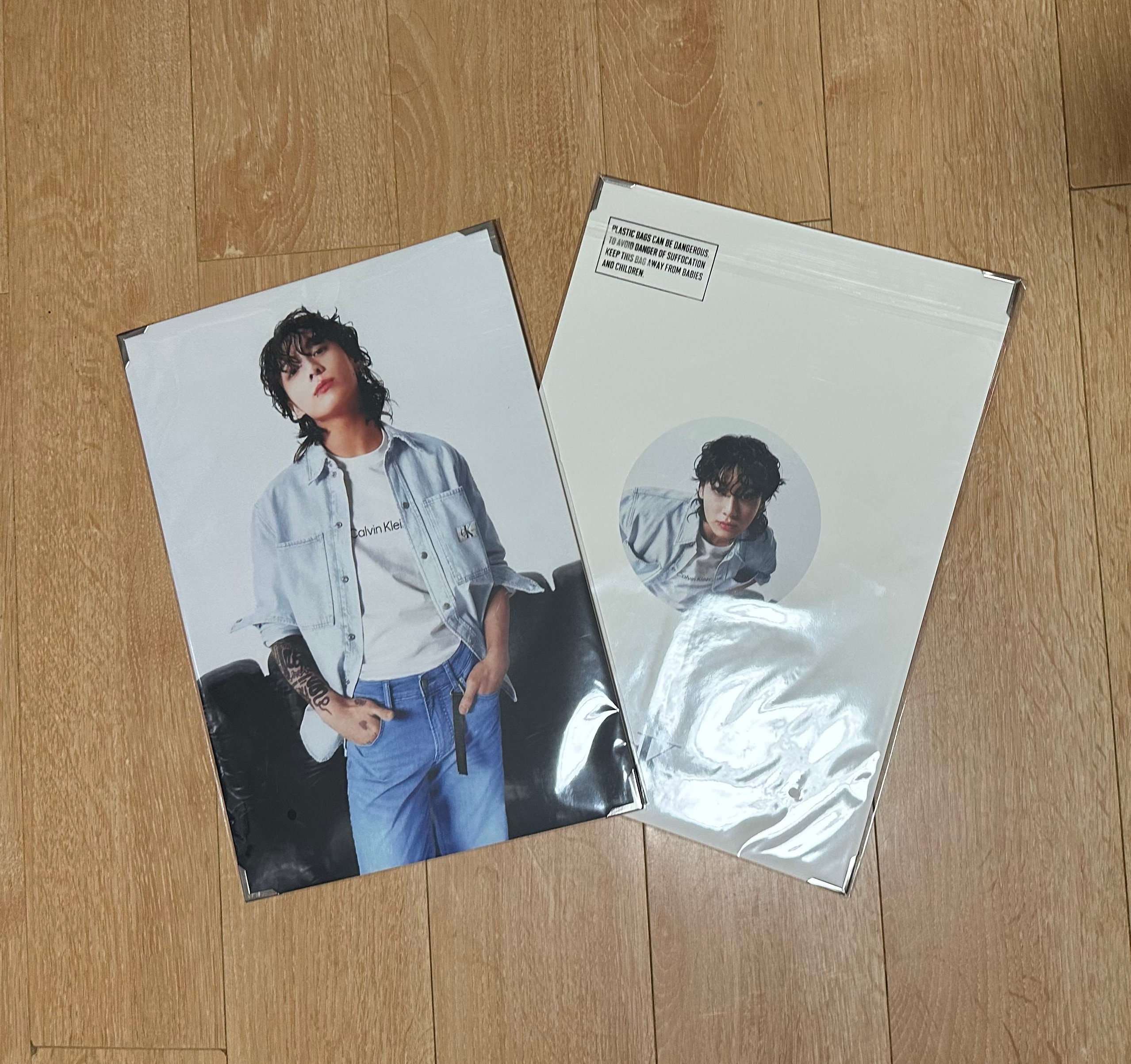 Fan Made BTS Jungkook Calvin Klein Denim Fit Premium Photo - Etsy