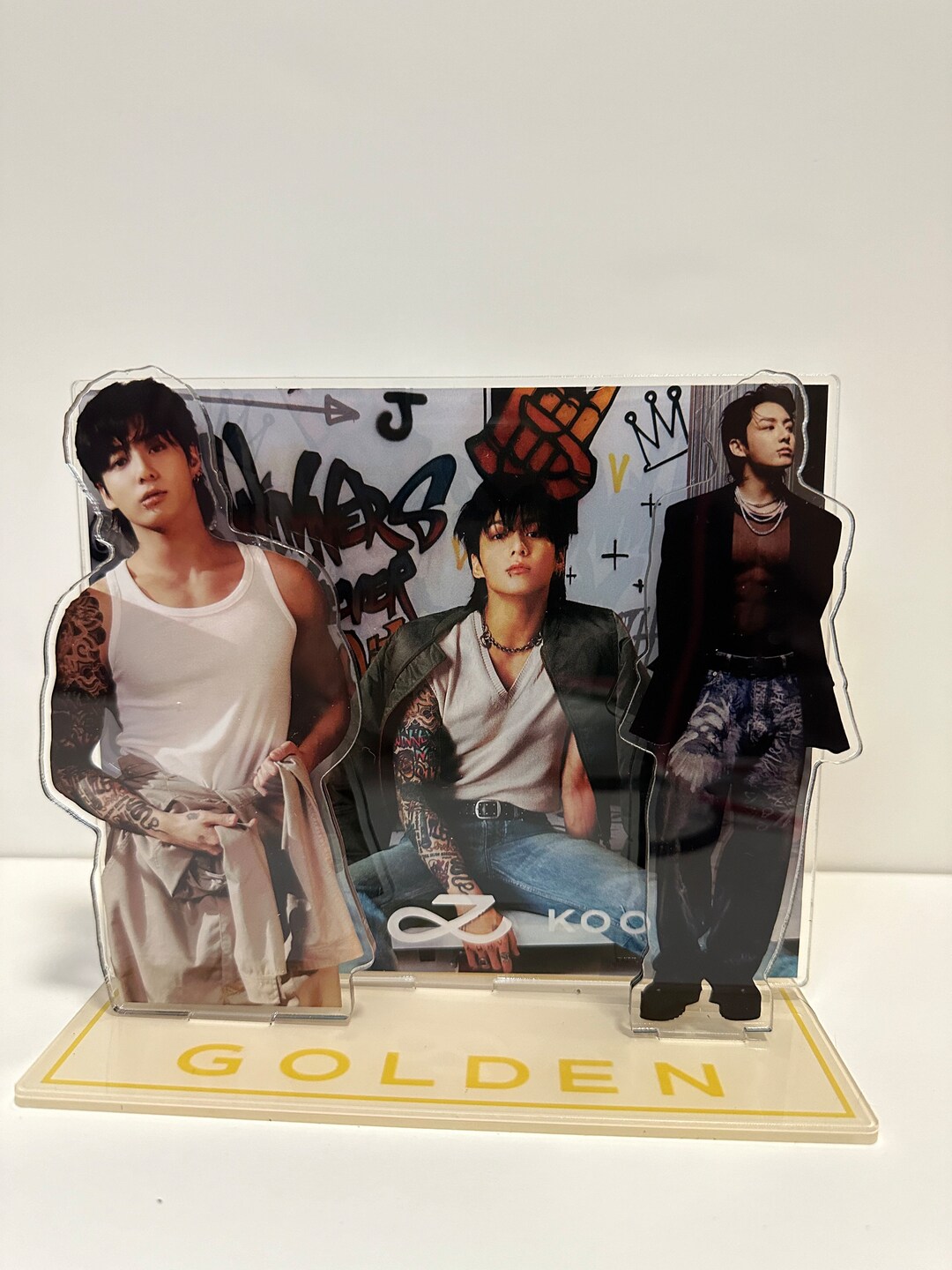 Jungkook "golden" Acrylic Standee Set - Etsy