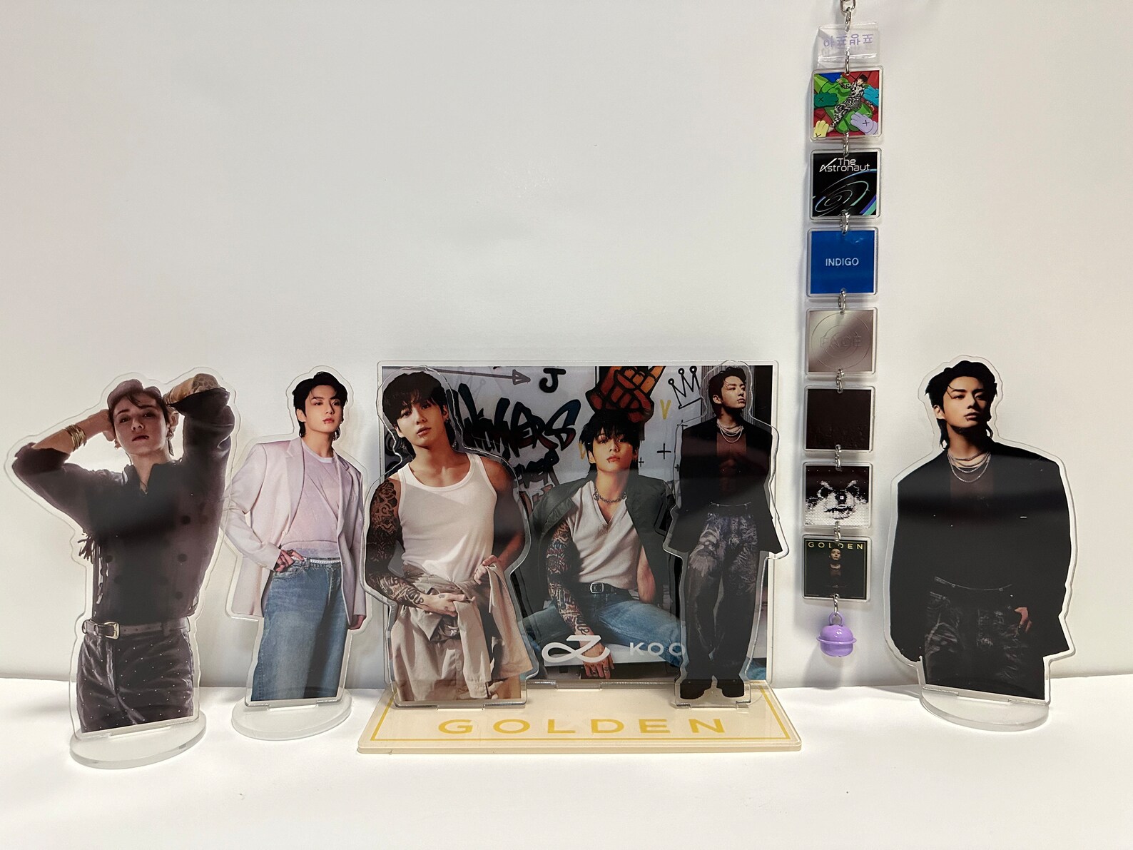 Jungkook "golden" Acrylic Standee Set - Etsy