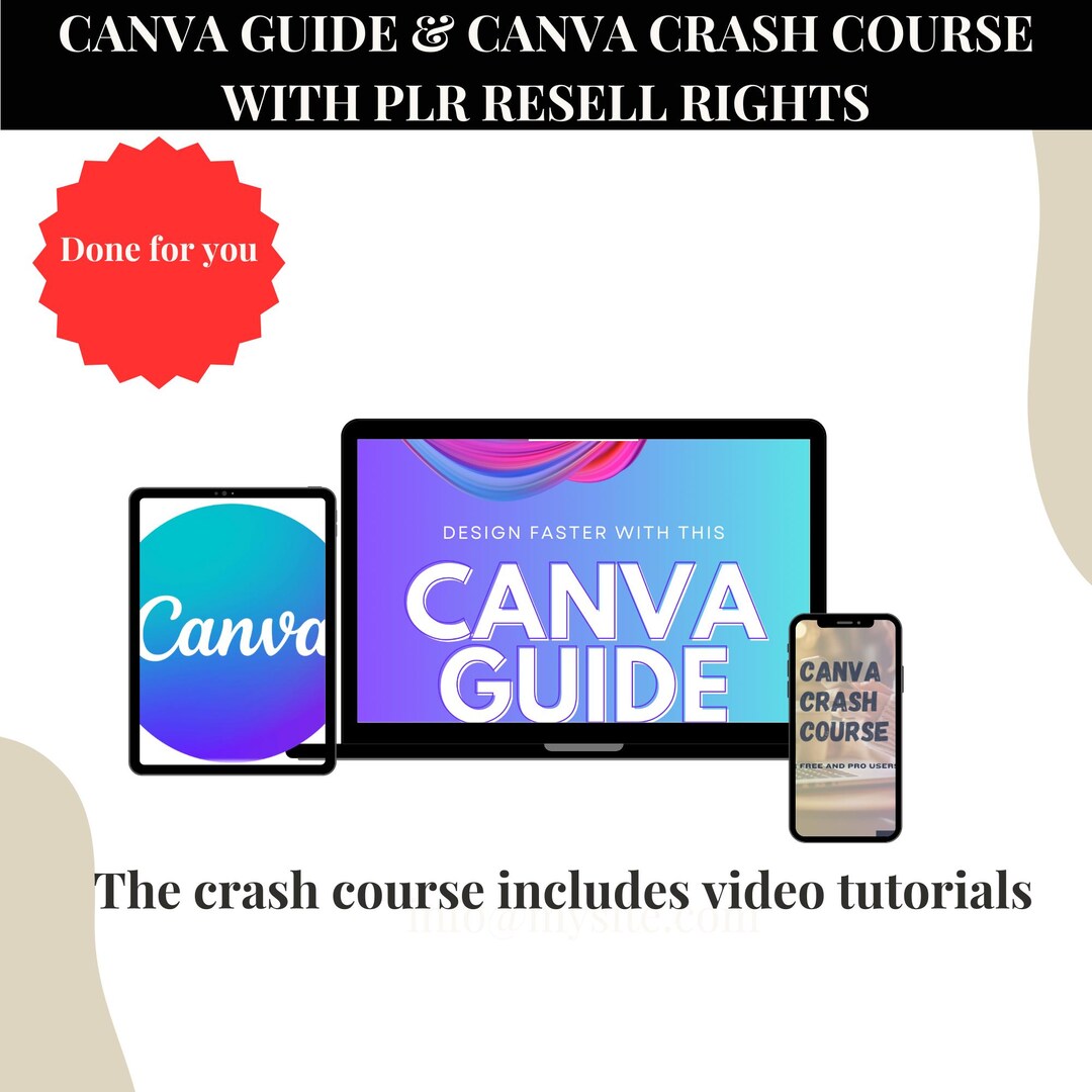 Canva Guide PDF, Canva Guide for Beginners, Canva Toolbar Guide, How to Use Canva, Canva Crash ...