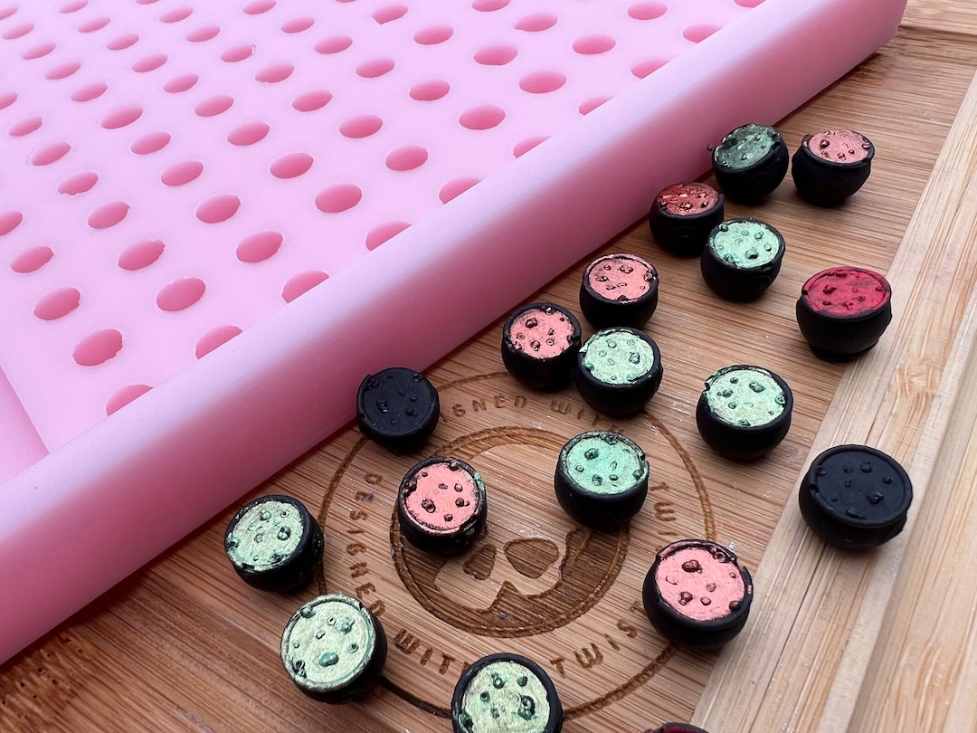 3d Cauldron Scrape N Scoop Wax Tray Silicone Mould. Cauldron Wax Melt ...