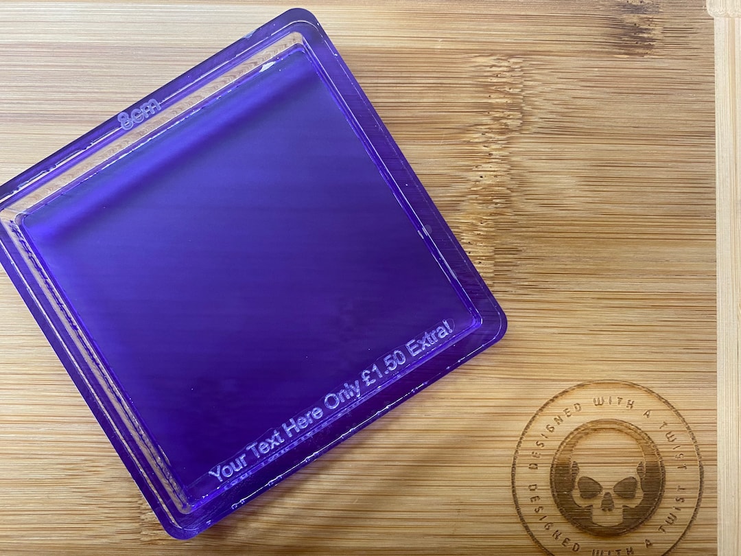 Custom Square Acrylic & Silicone Mold Housing for Resin Crafts, Jewelry ...