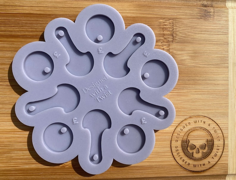 UK Trolley Token Silicone Mold. Trolley Token Silicone Mould. Mould for ...