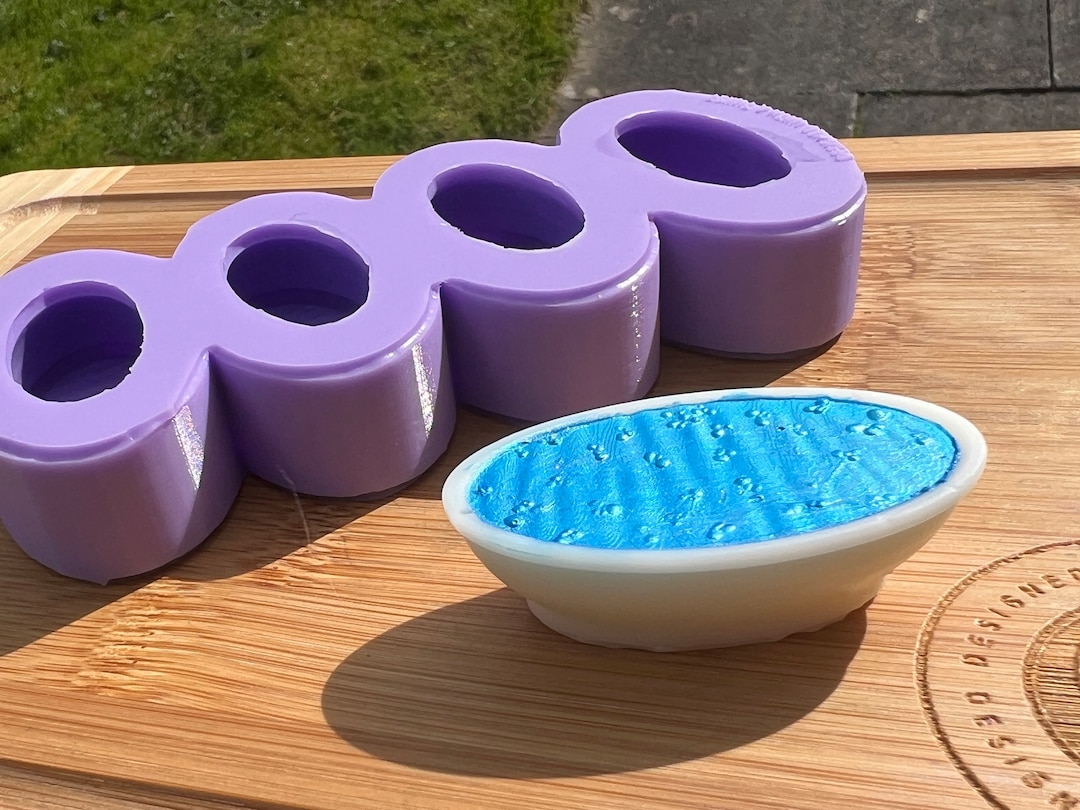 Bath Tub Silicone Mould for Wax, Resin, Clay, Fondant, Chocolate ...