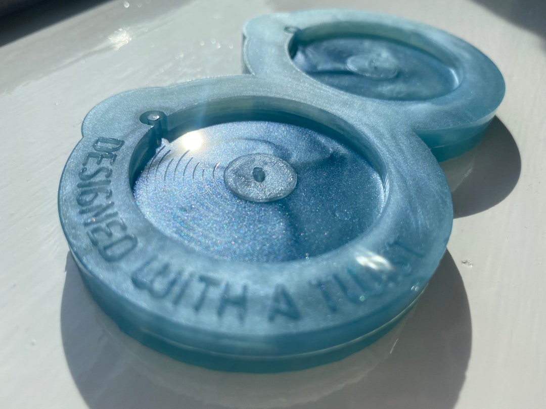 Vinyl Record Earring Silicone Mold. Vinyl Record Mold. Silicone Mould ...