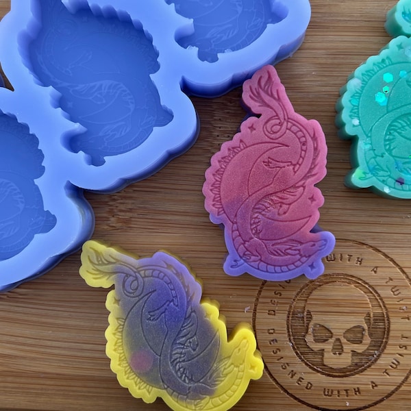 Dragon Moon Mold - Etsy