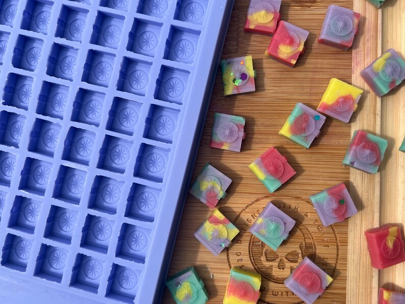 3d Spellbook Scrape N Scoop Wax Tray Silicone Mould. Spell Book Wax ...