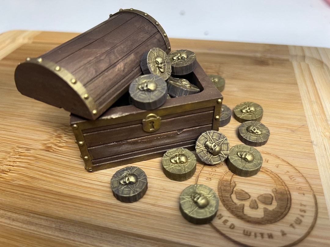 Treasure Chest Wax Melt Silicone Mold. Silicone Mould. Wax Melt ...