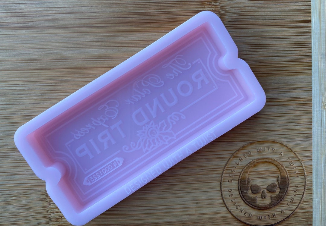 Polar Express Ticket Silicone Mold. Express Ticket Silicone Mould. - Etsy