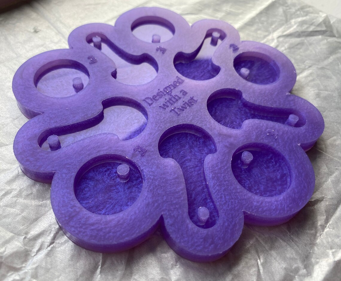 UK Trolley Token Silicone Mold. Trolley Token Silicone Mould. Mould for ...