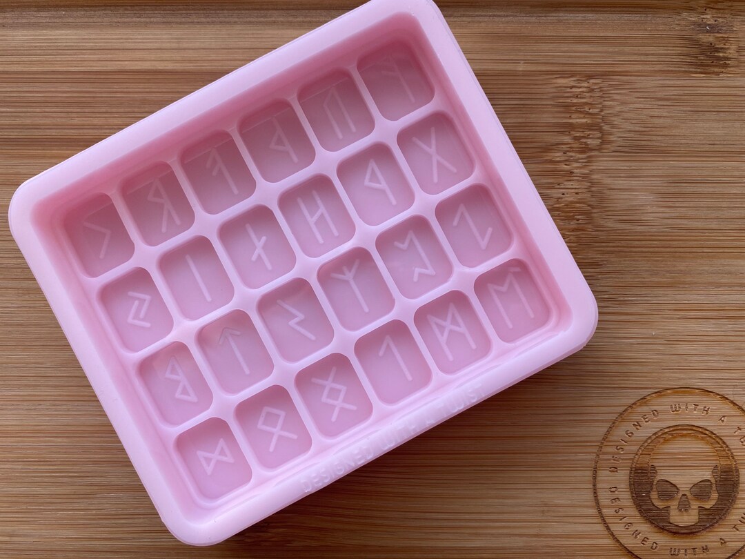 Viking Rune Snapbar Silicone Mold for Resin. Wax Melt Silicone Mould ...