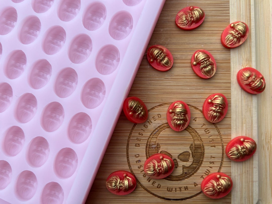 3d Santa Scrape N Scoop Wax Tray Silicone Mould. Santa Wax Melt Mould. Scoop Wax Mold - Etsy