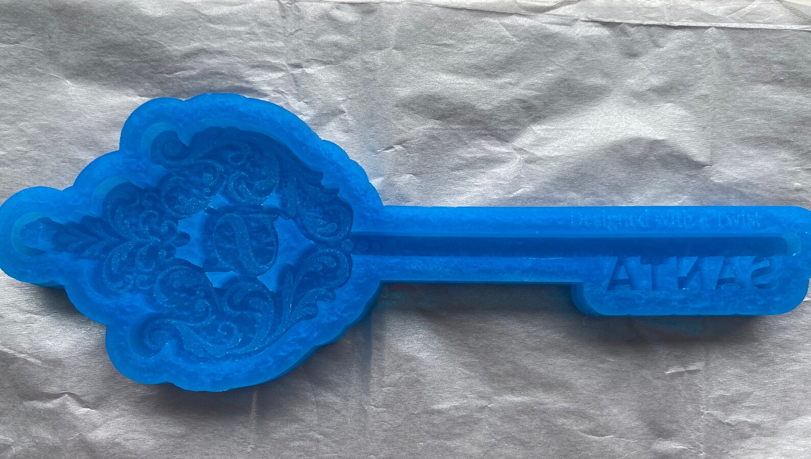 Santas Magic Key Silicone Mold. Silicone Mould for Resin - Etsy UK