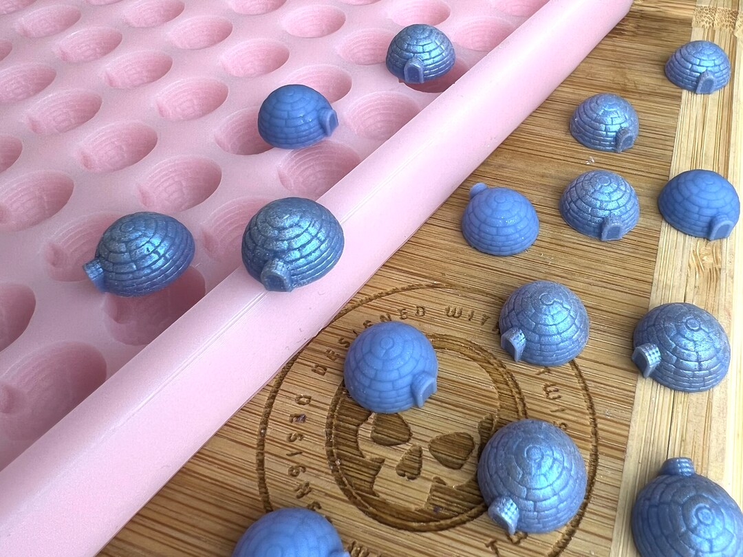 3d Igloo Scrape N Scoop Wax Tray Silicone Mould. Igloo Wax Melt Mould. Scoop Wax Mold - Etsy