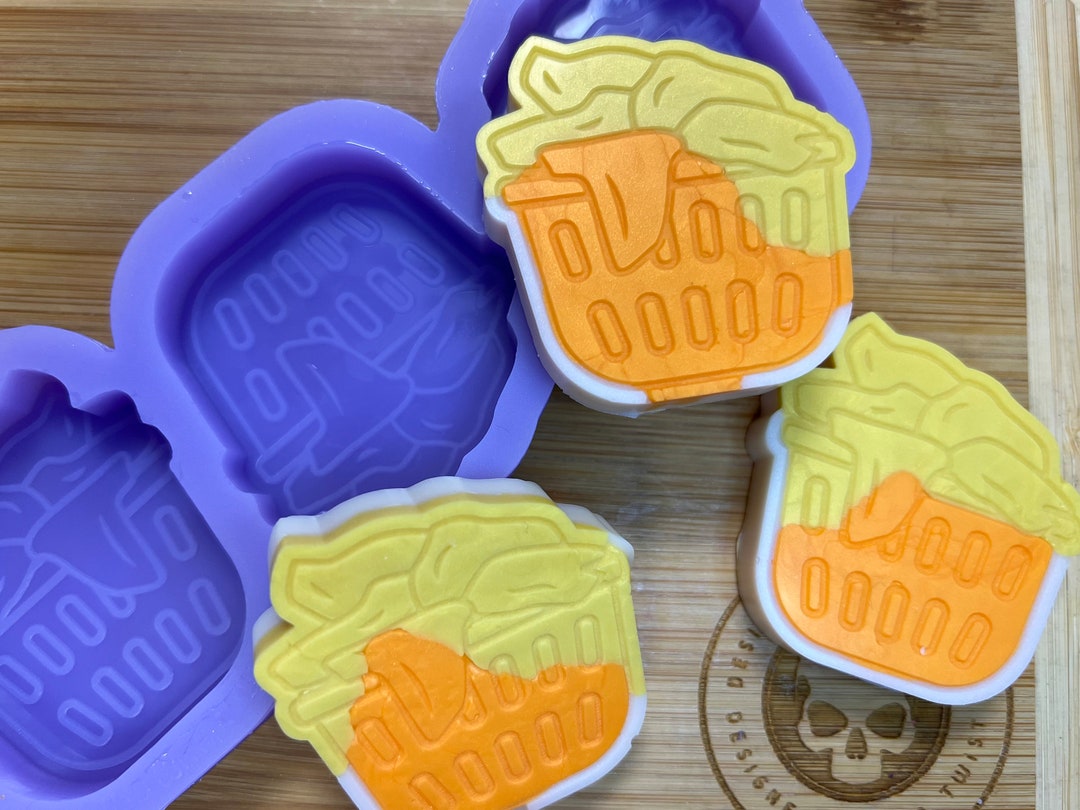 Laundry Basket Wax Melt Silicone Mold for Wax. Washing Basket Wax Melt ...