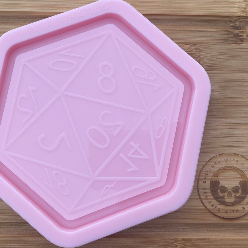 D20 Mold - Etsy