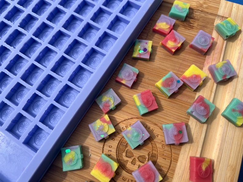 3d Spellbook Scrape N Scoop Wax Tray Silicone Mould. Spell Book Wax ...
