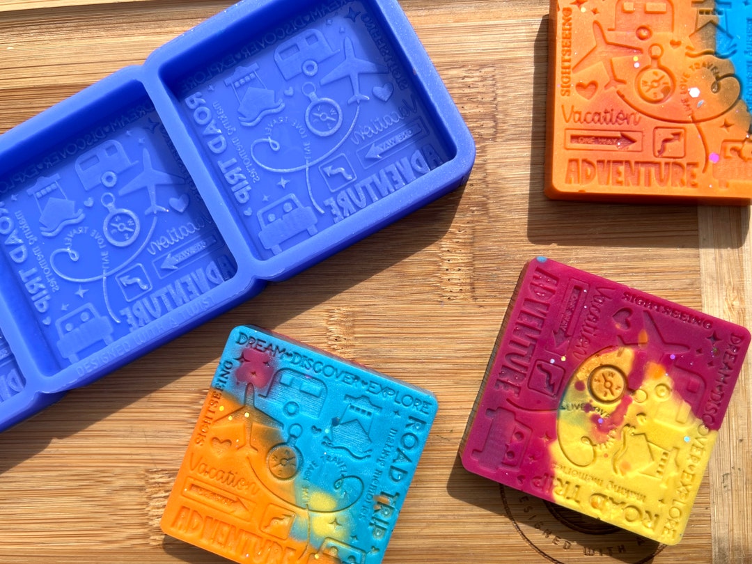 Adventure Silicone Mould for Wax, Resin, Clay, Fondant, Chocolate ...