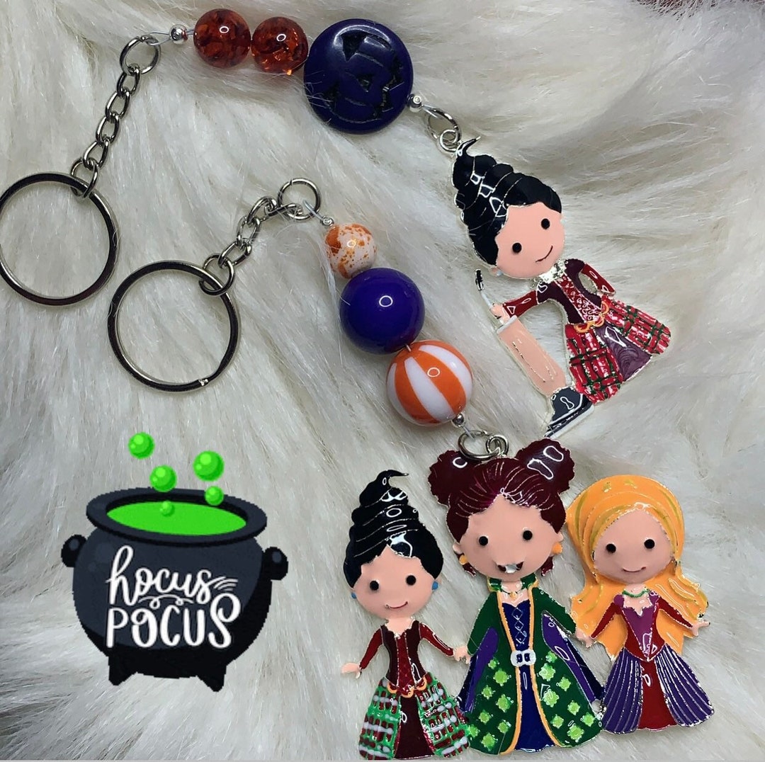 Hocus Pocus Inspired Keychains - Etsy