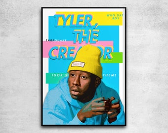 Tyler the Creator Poster - Etsy UK