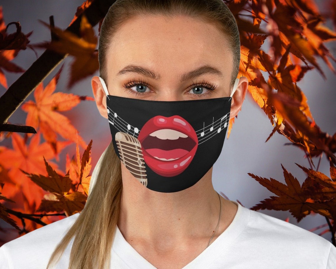 Sing on Face Music Face Mask adjustable reusable Machine - Etsy