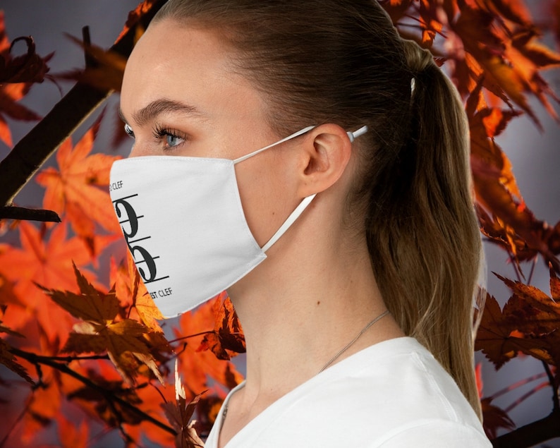 Alto Clef is the Best Clef Music Face Mask |adjustable |reusable ...