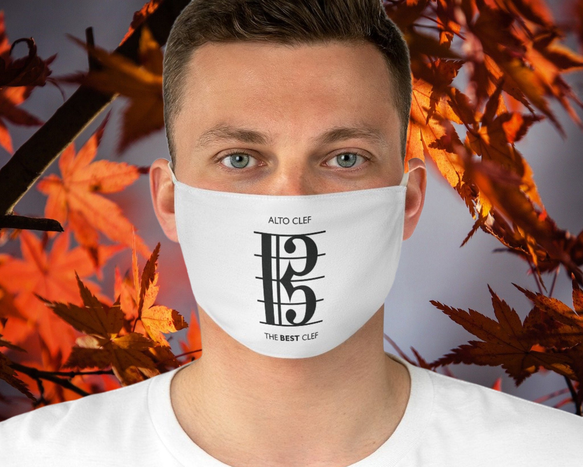 Alto Clef is the Best Clef Music Face Mask |adjustable |reusable ...