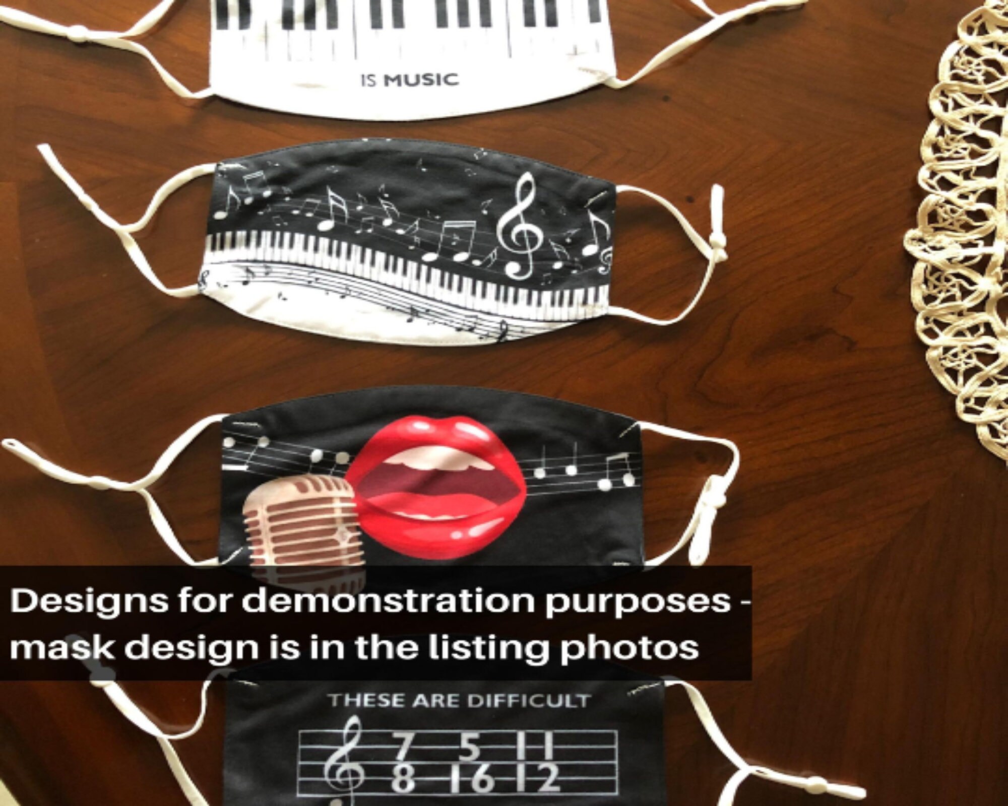 Alto Clef is the Best Clef Music Face Mask |adjustable |reusable ...