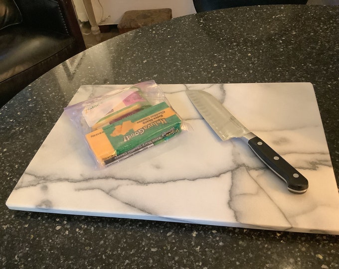 Vintage 1980’s Hi Mark Giftware Marble Cutting/ Pastry Board, Kitchen ...