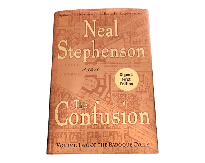 The Confusion, Neal Stephenson, First Edition 1st Printing Signed ...