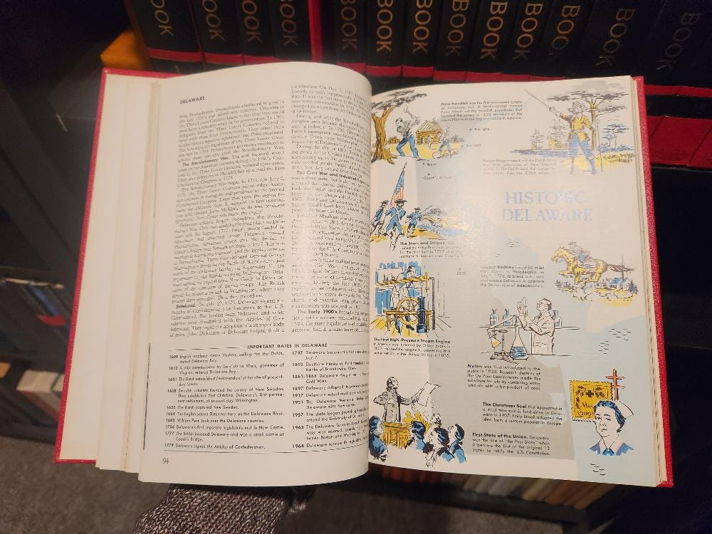 Vintage World Book Encyclopedia COMPLETE 1971 Set, Red & Black ...