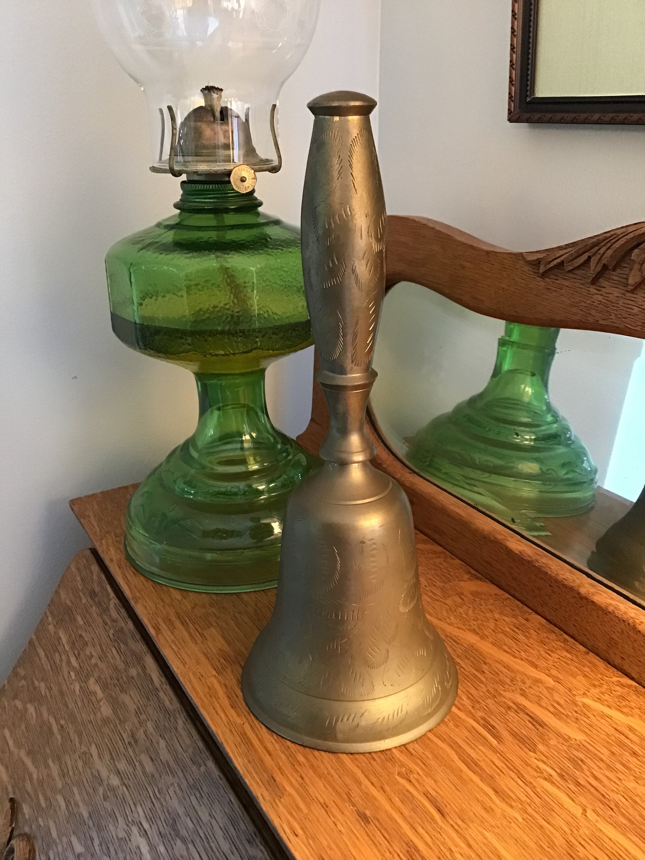 Vintage Brass School Bell Bells of Sarna Large School Bell - Etsy