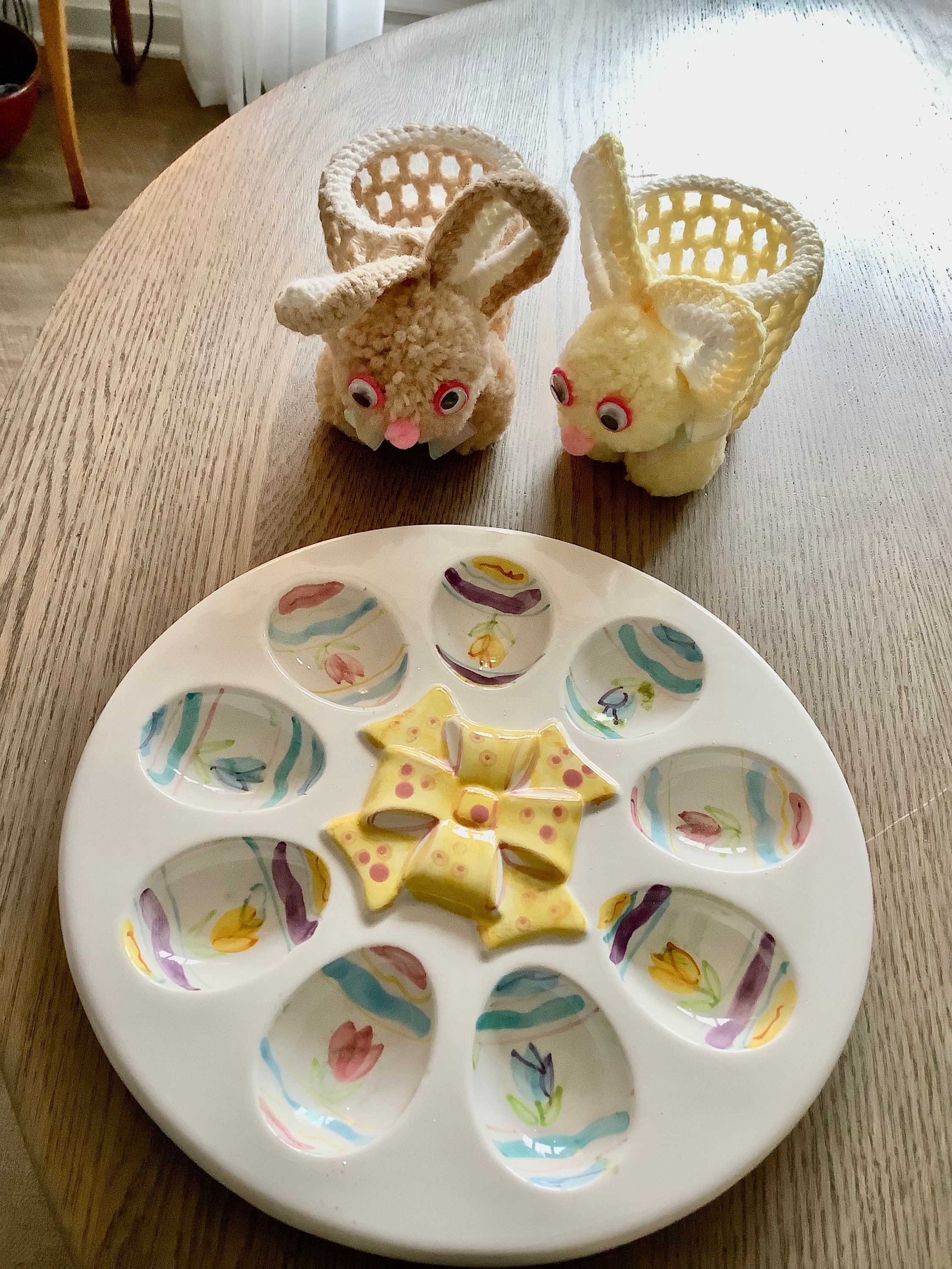 Easter Deviled Egg Plate