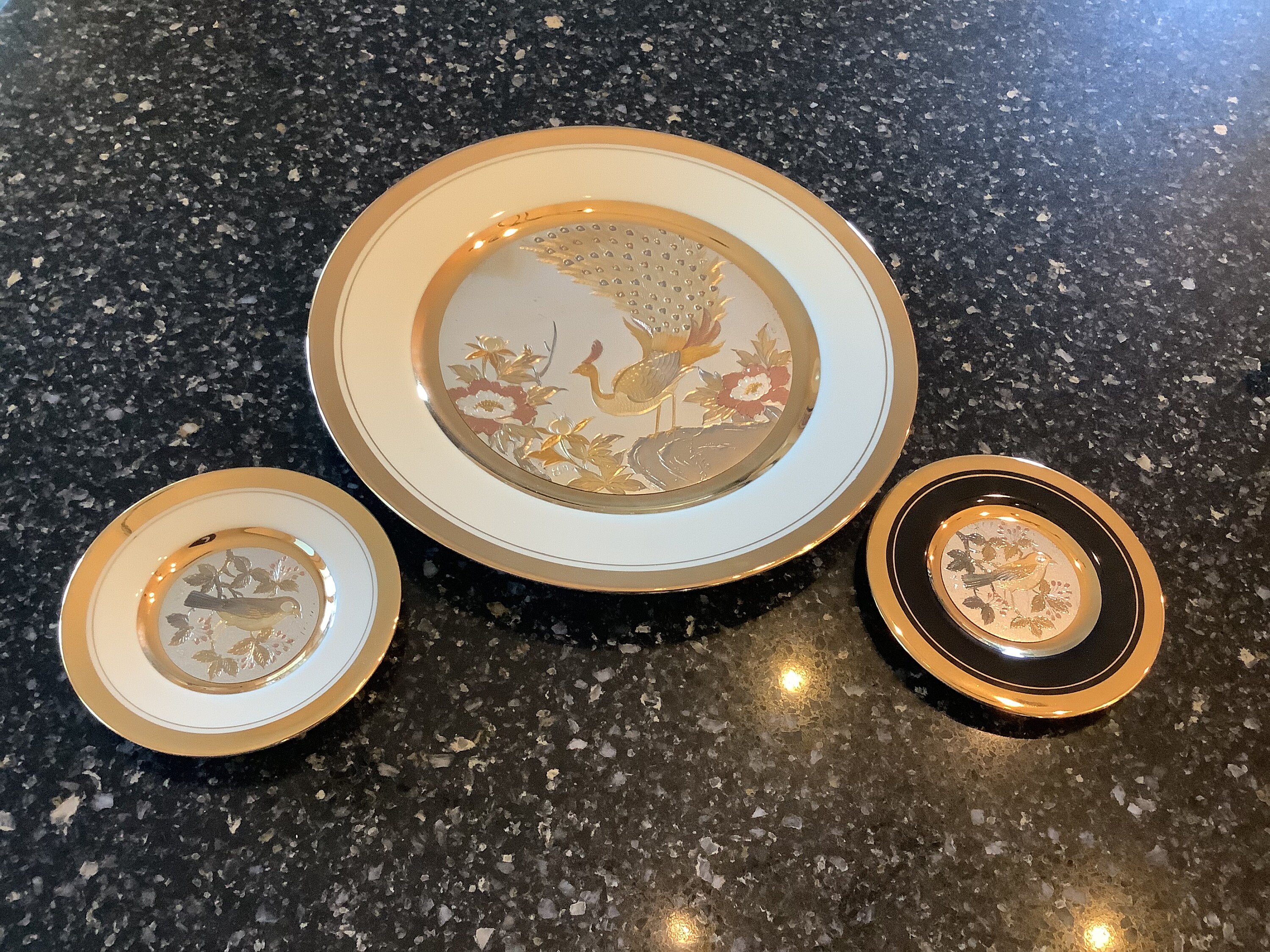 Collectible Plates Art & Collectibles Vintage 1985 Art of Chokin Japan ...