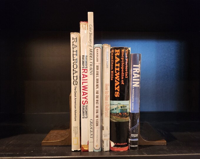 Vintage Train Books, Vintage Railroad Books, Train History Books, Train ...