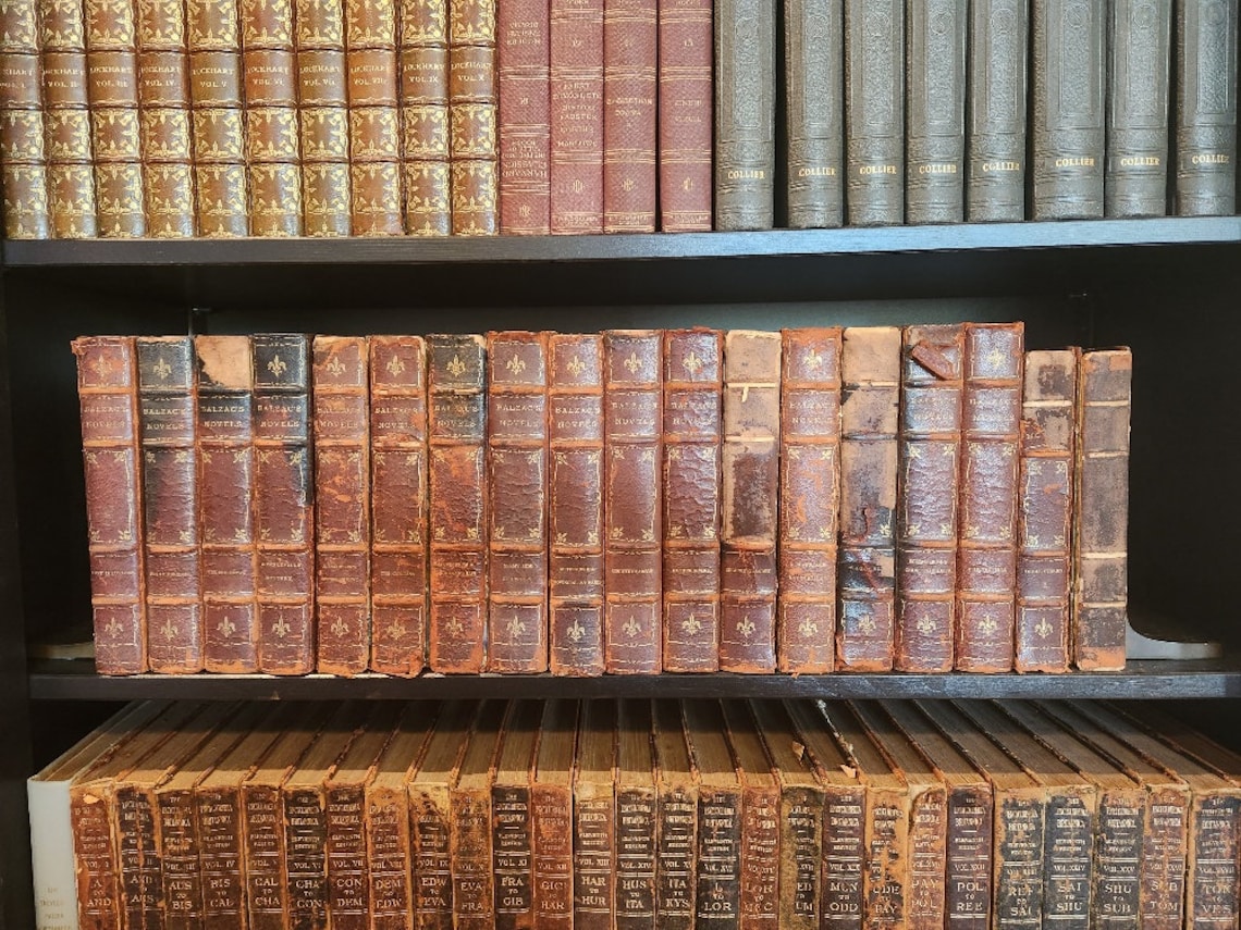 Works of Honoré De Balzac Complete 18 Vol Book Set, Limited Edition ...