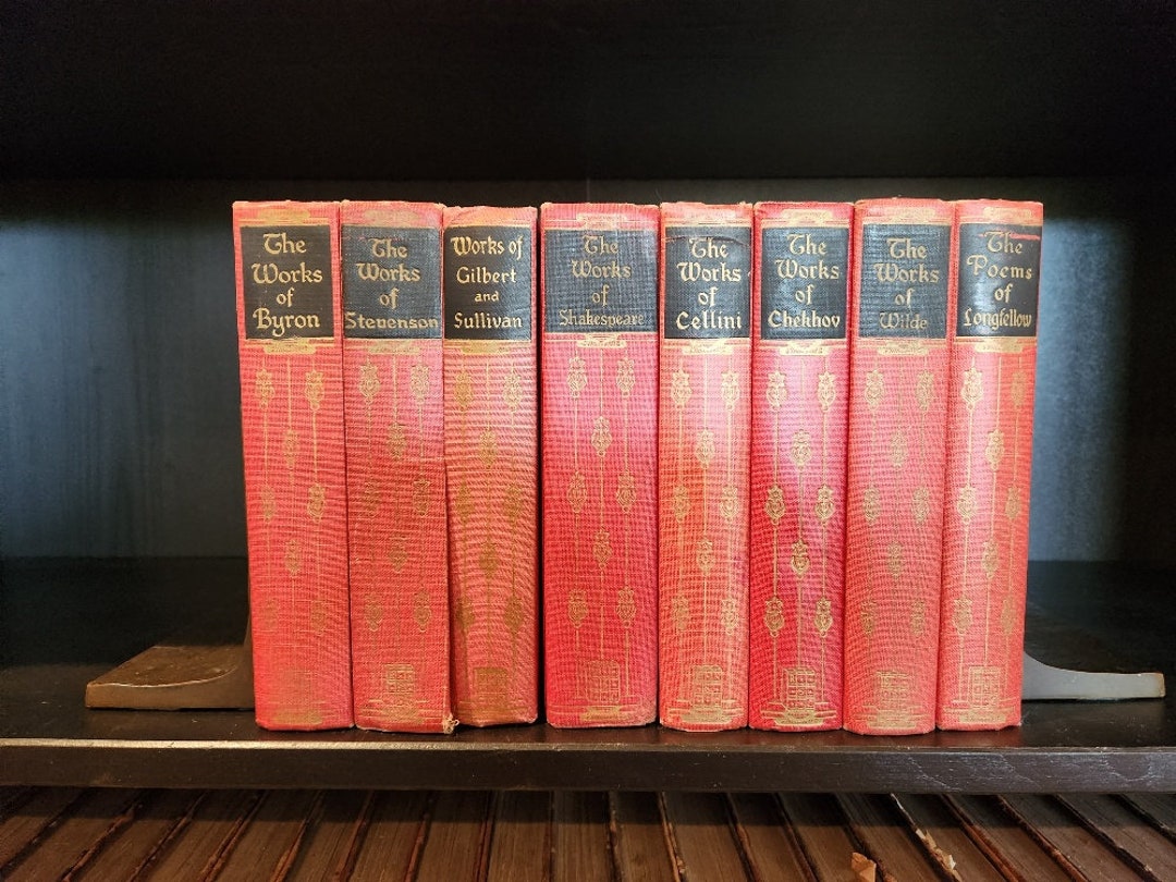 Vintage Classic Literature Books, Black Readers Service 15 Volumes ...