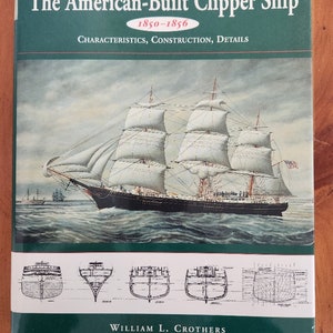 Vintage Clipper Book, Vintage Ships Book, the American-built Clipper ...