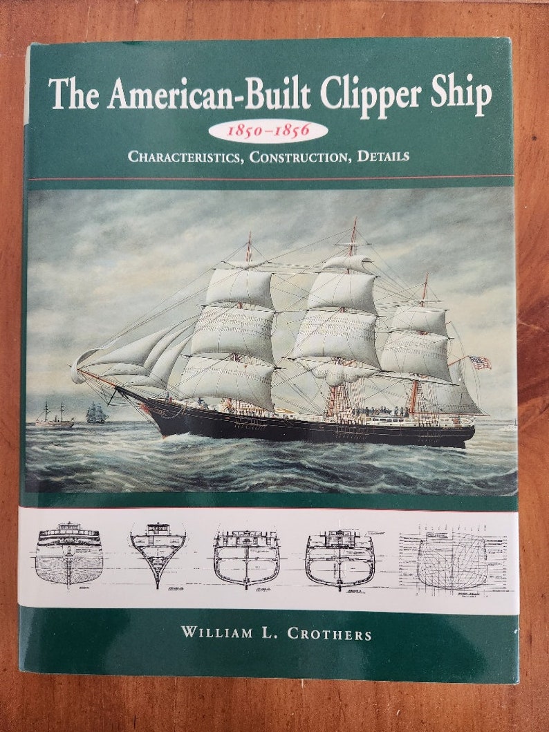 Vintage Clipper Book, Vintage Ships Book, the American-built Clipper ...