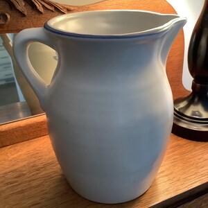 Vintage Pfaltzgraff Pottery Pitcher, Yorktowne Pattern 9”pitcher ...