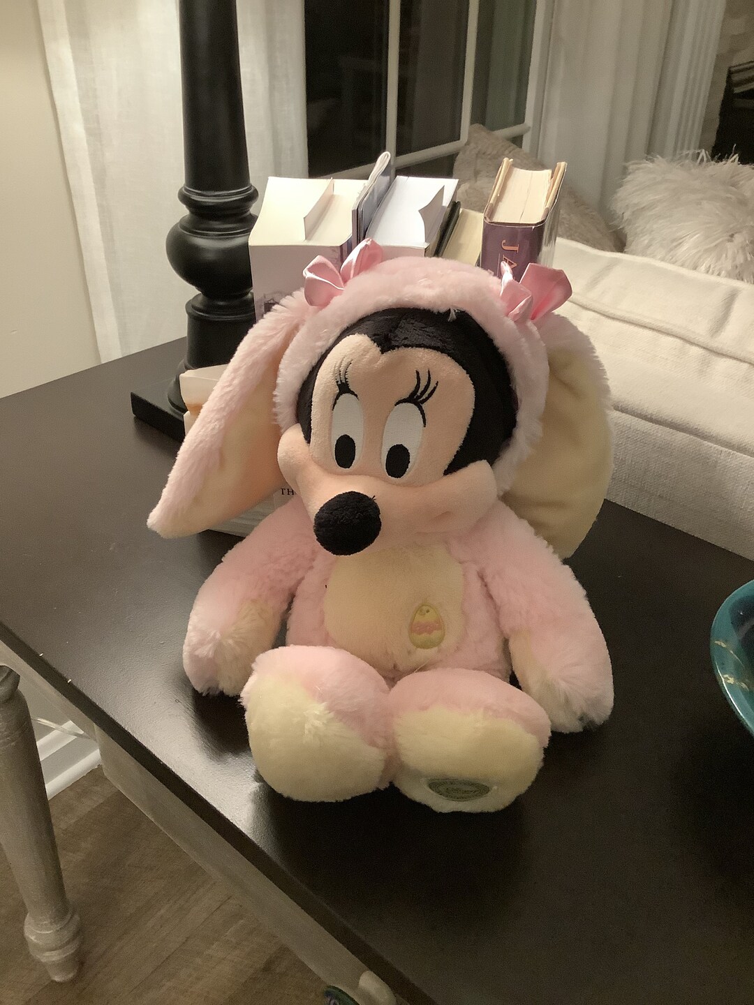 Vintage Minnie Mouse Easter Bunny Plush, “genuine Original Authentic ...