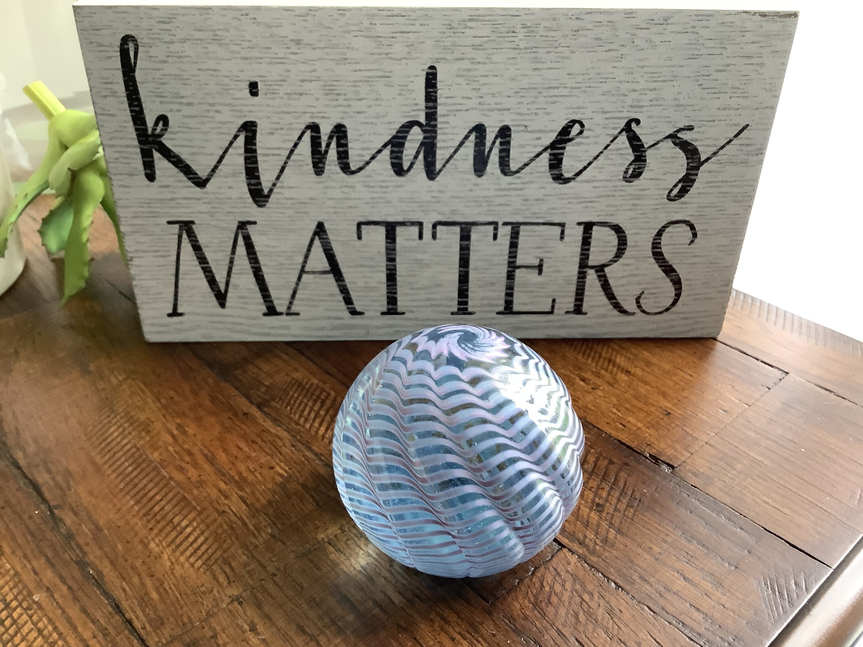 Vintage OBG Hand Blown Paperweight OBG Studio Art Glass - Etsy